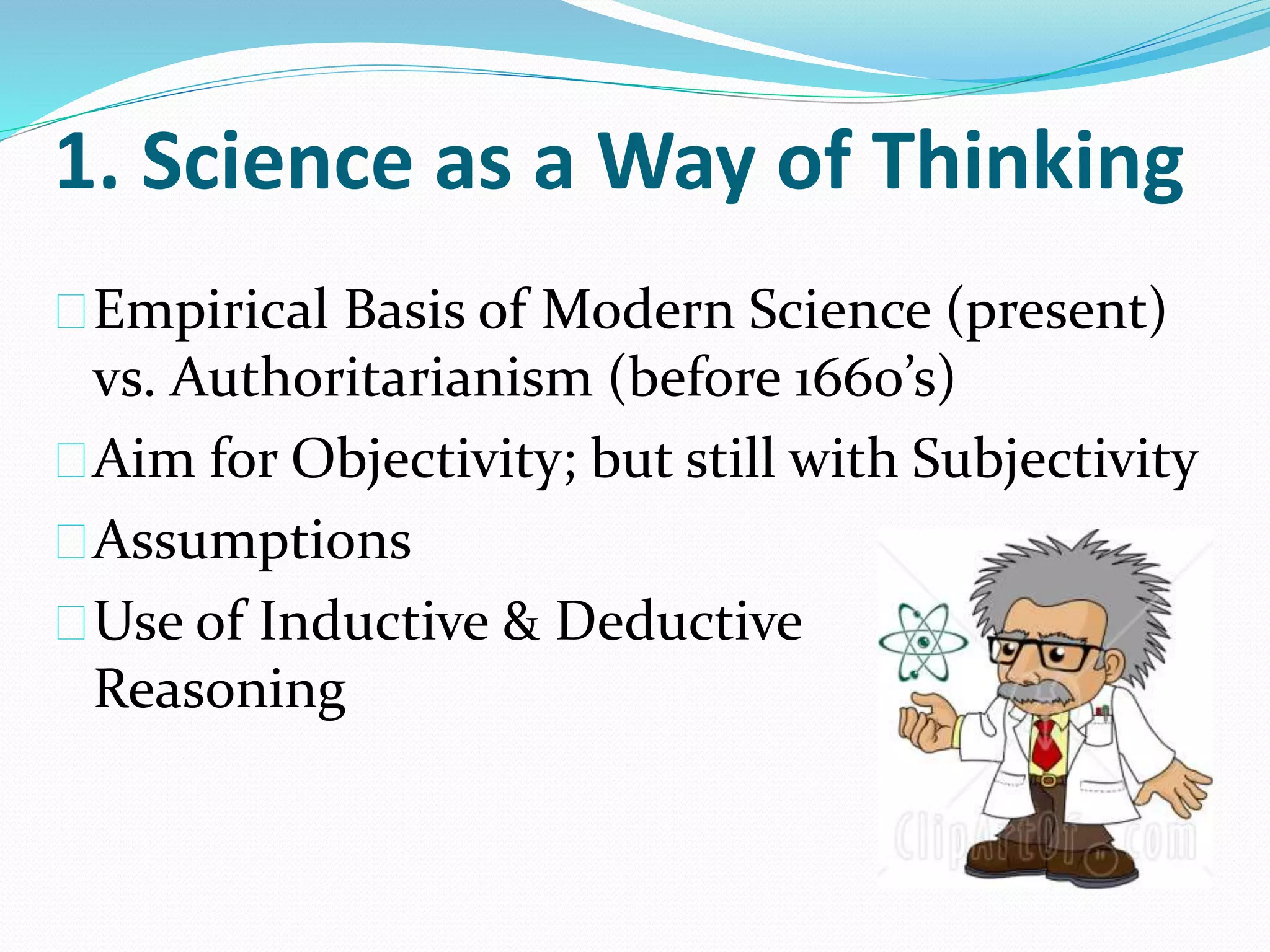 Nature of science | PPTX