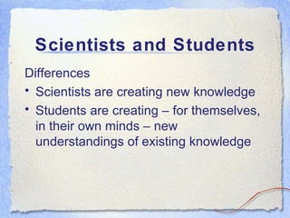 Nature of science for teaching | PPT
