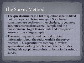 Nature of sociology | PPTX