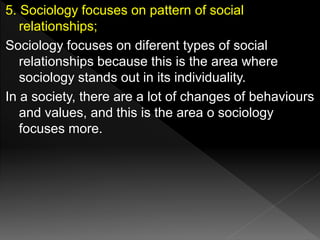 Nature of sociology.pptx bsc nursing ೧ sem | PPTX