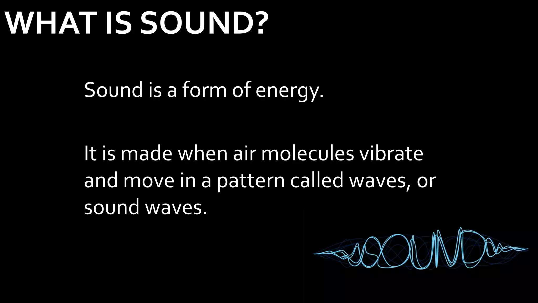 Nature of sound | PPTX