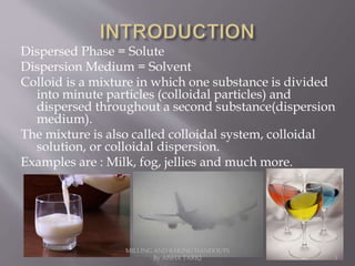 Nature of stability of Colloidal Systems | PPTX