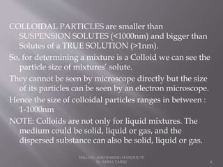 Nature of stability of Colloidal Systems | PPTX