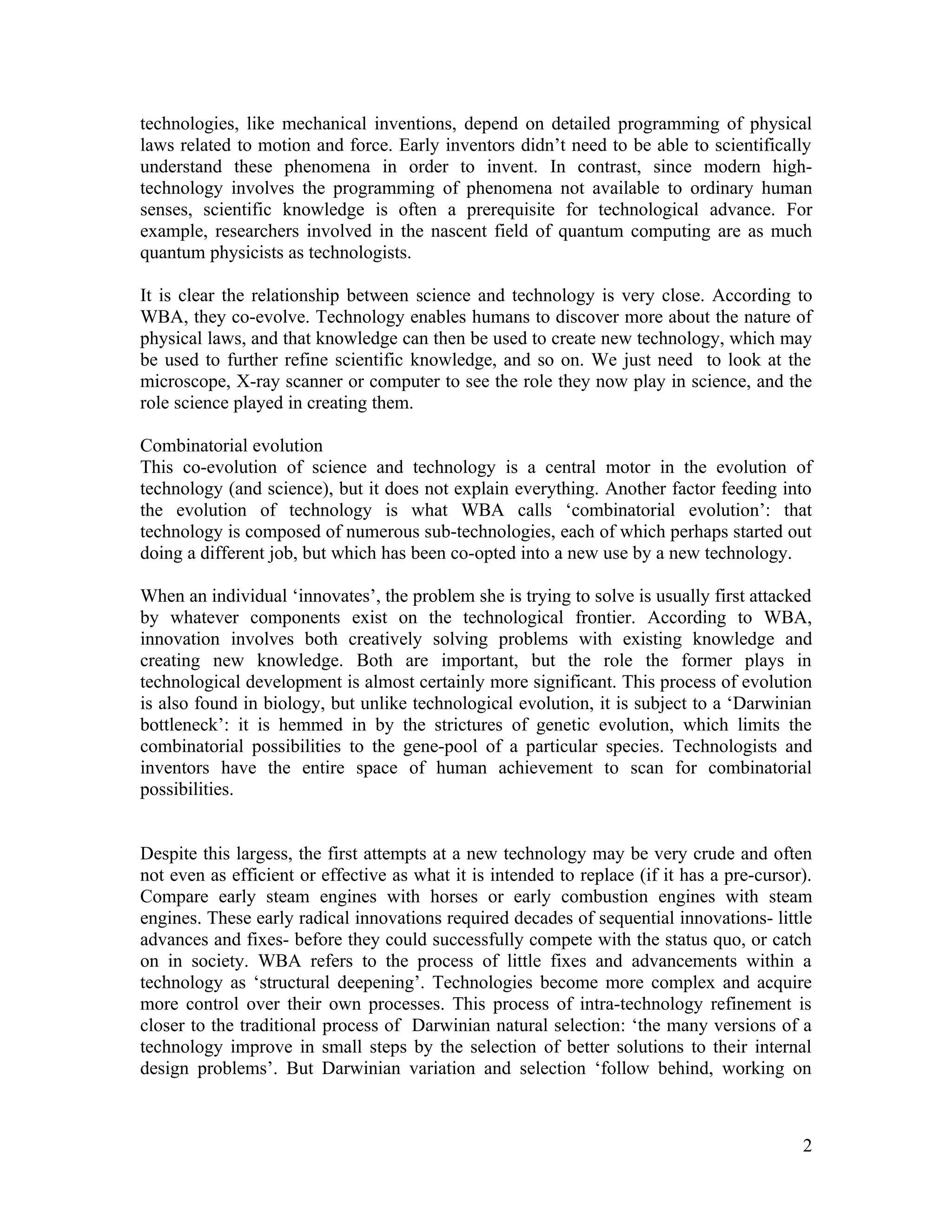 The Nature of Technology | DOC