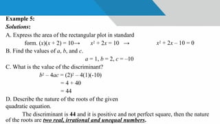 NATURE of the ROOTS Grade 9 Mathematics Q1.pptx