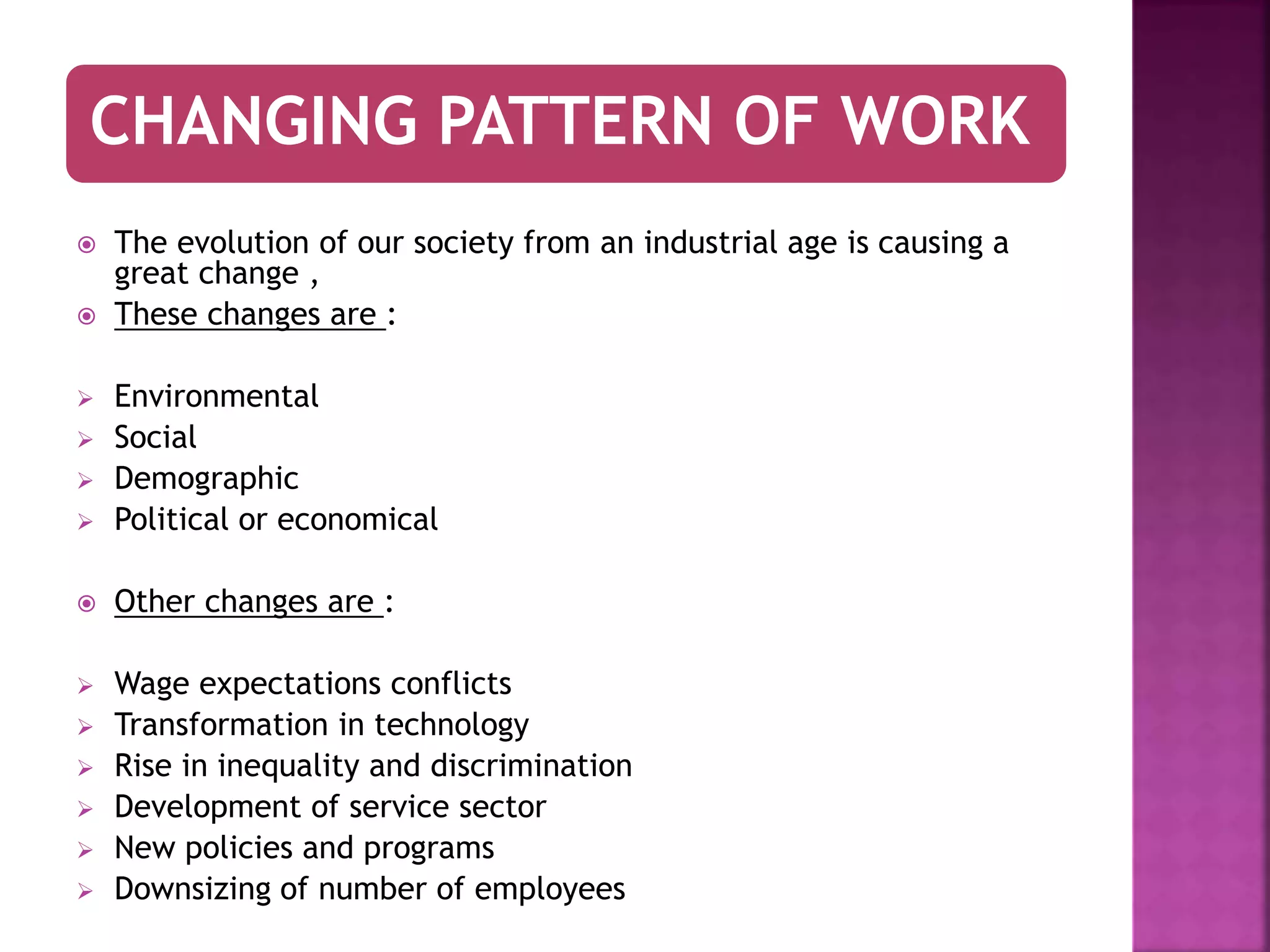 Nature of work bba | PPTX