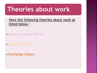 Nature of work bba | PPTX