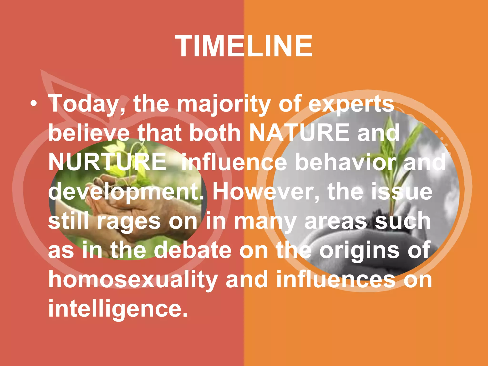 Nature or nurture | PPTX