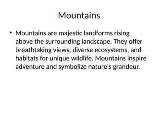 Nature_Presentation (1).pptx dhdjd dbhbhdd hd | PPTX