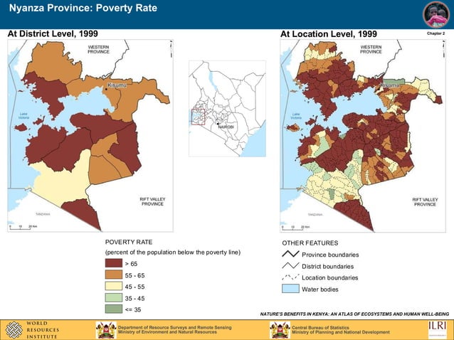 Naturesbenefits Kenya 02 Spatial Patterns of Poverty and Human Well ...