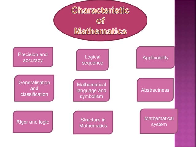 Nature, scope and development of mathematics ppt | PPTX | Physics | Science