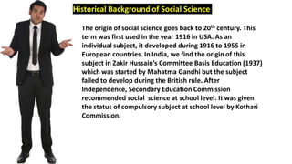 Nature, Scope and importance of Social Science.pdf