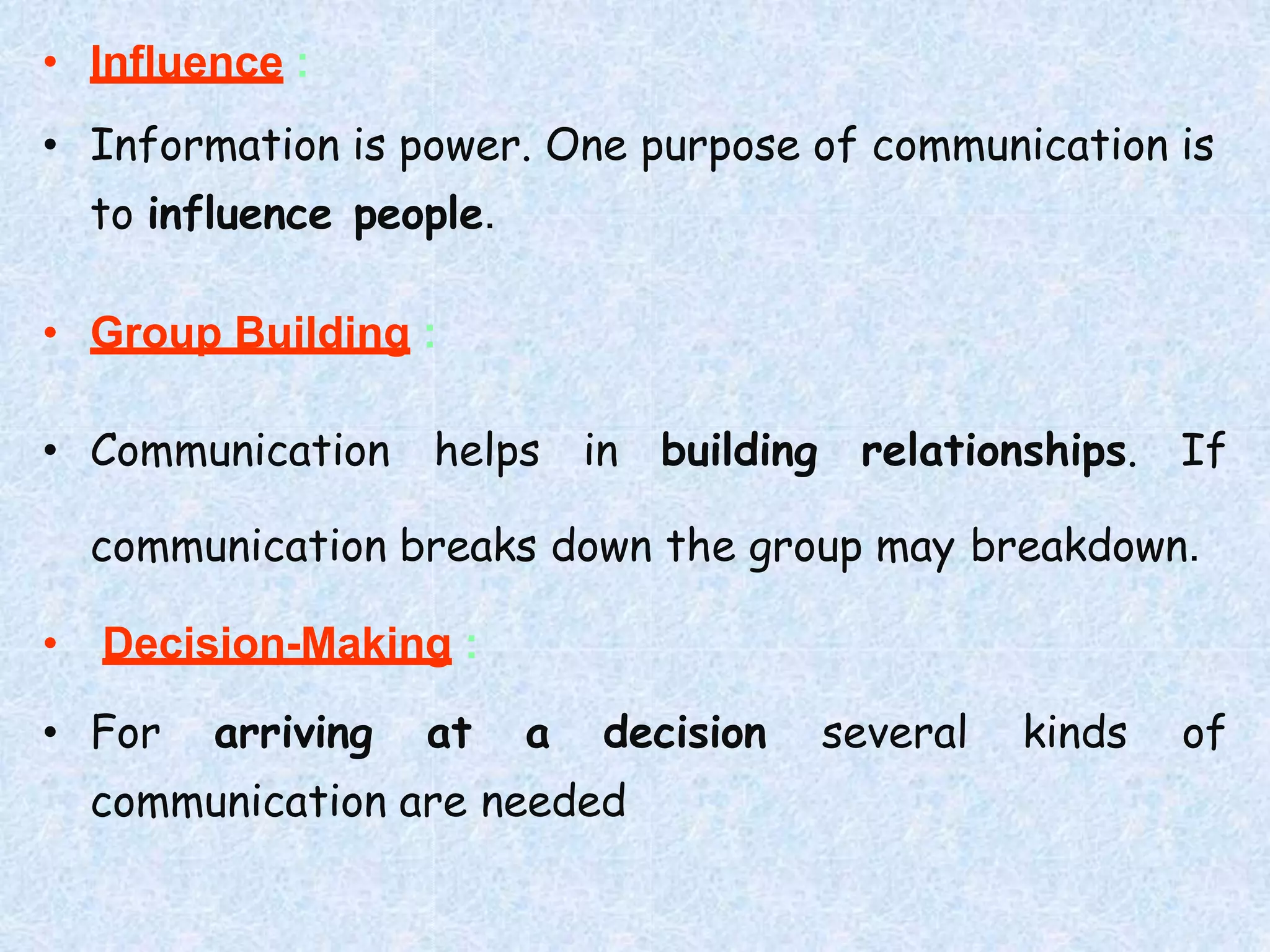 Nature scope of business communication ppt | PPTX