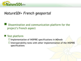 Metadata specification at work: some examples of INSPIRE use cases with ...