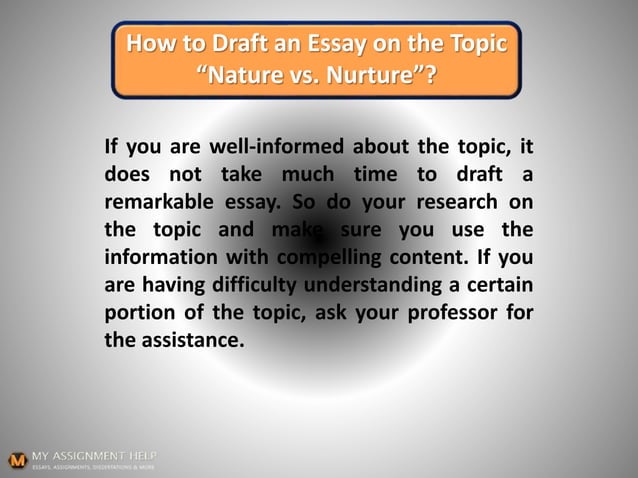 Nature vs. nurture a rundown of the never ending debate | PPTX