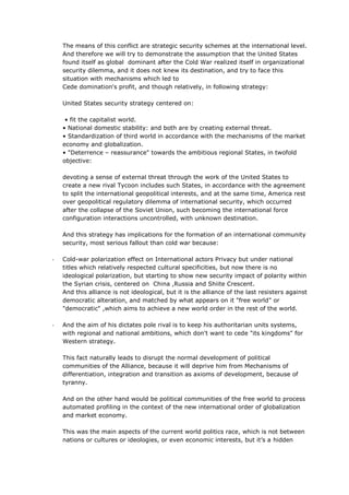 Nature vs international anarchy | PDF