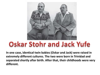 Nature vs nurture Debate | PPT