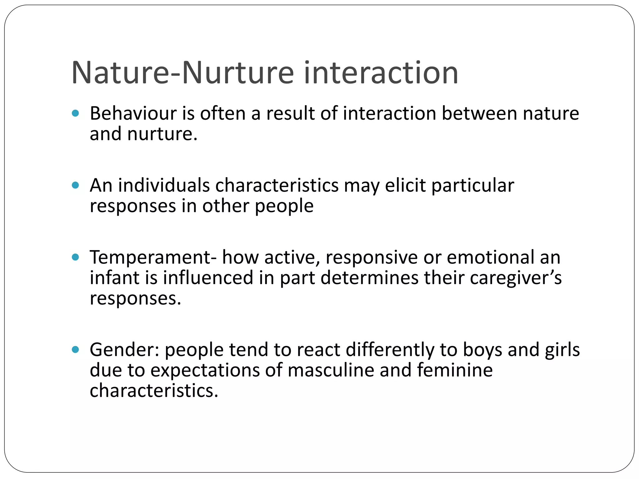 Nature vs nurture | PPTX