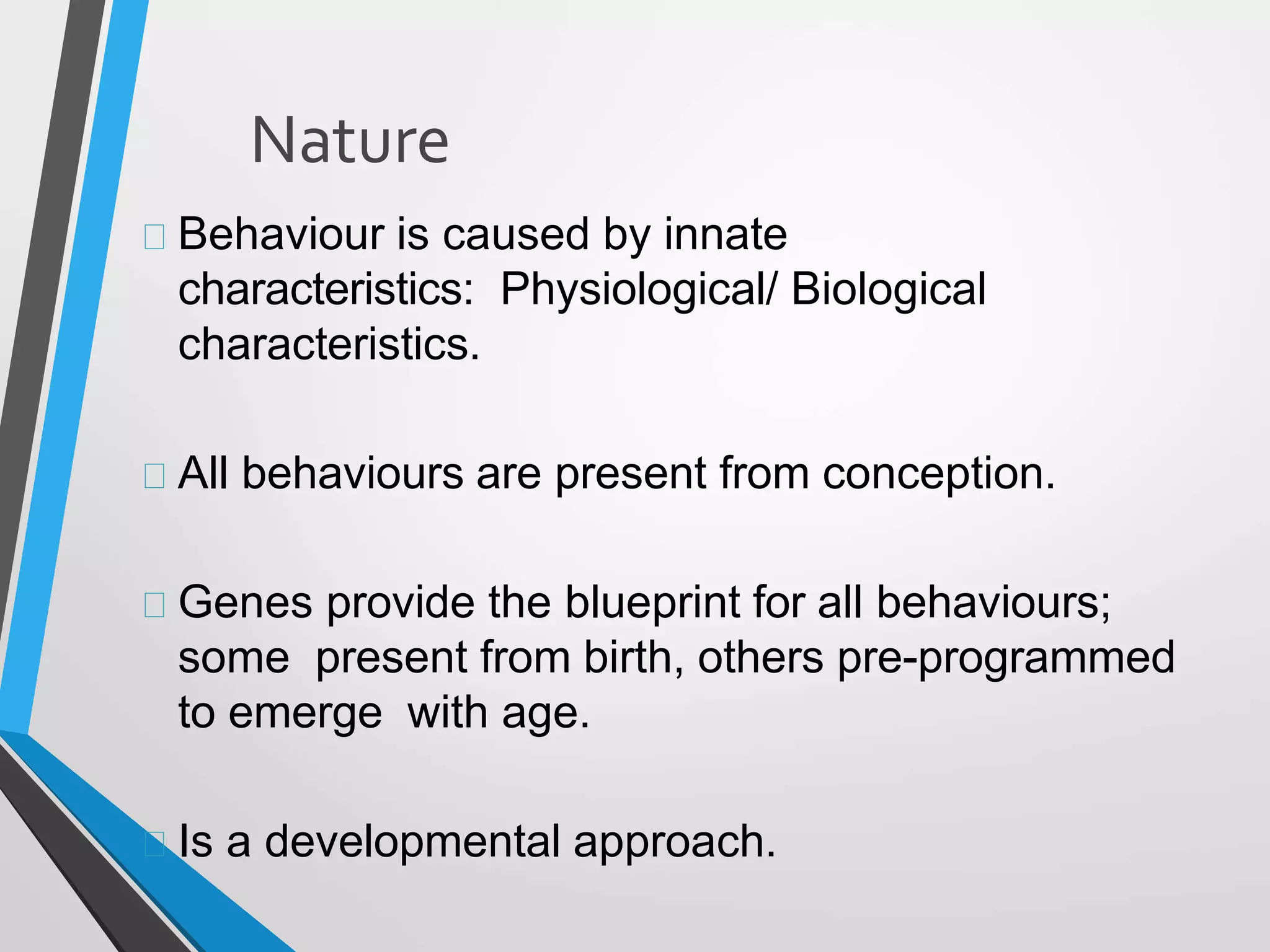 Nature Vs Nurture.pptx | Genetics | Science
