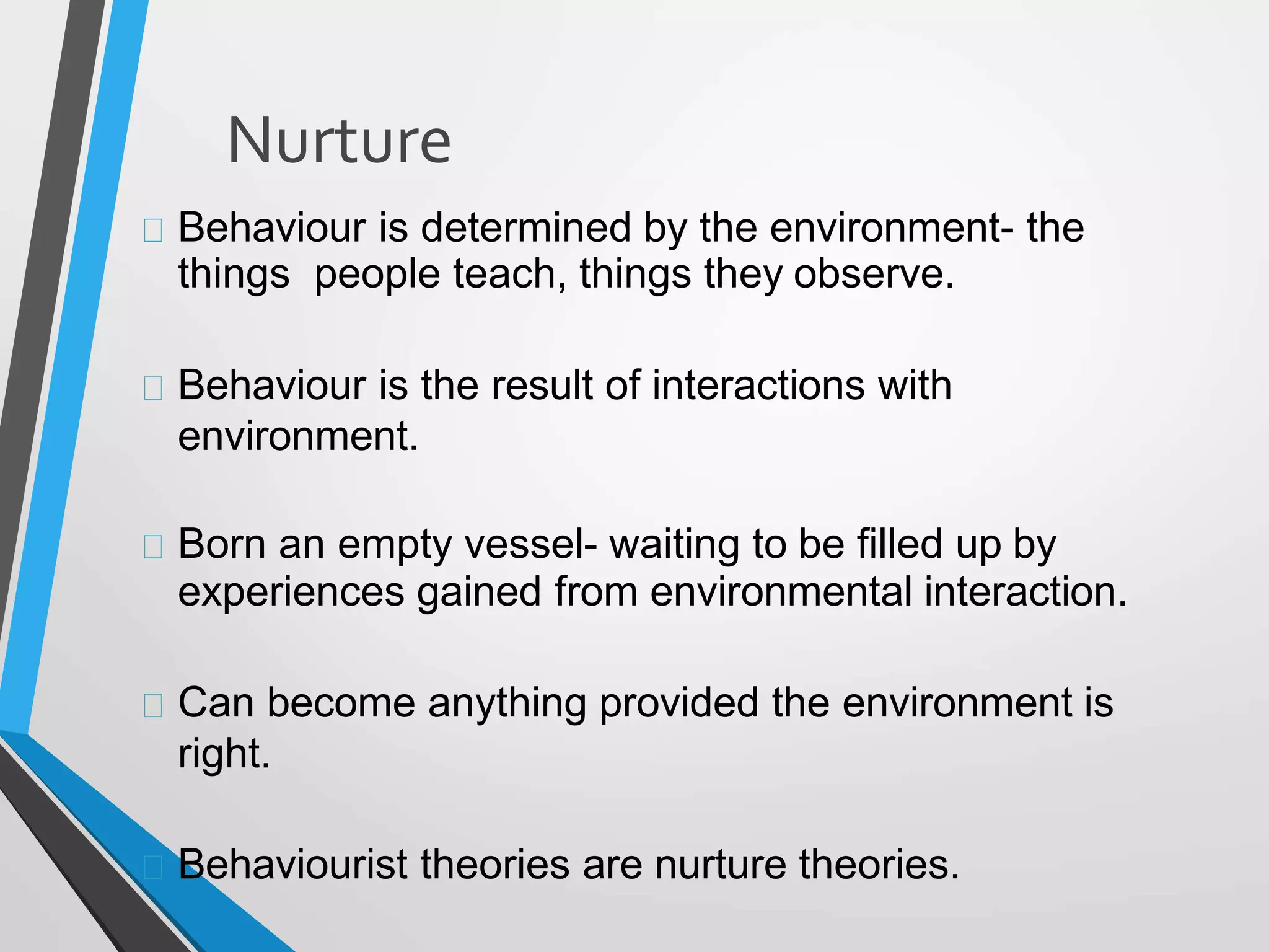 Nature Vs Nurture.pptx | Genetics | Science