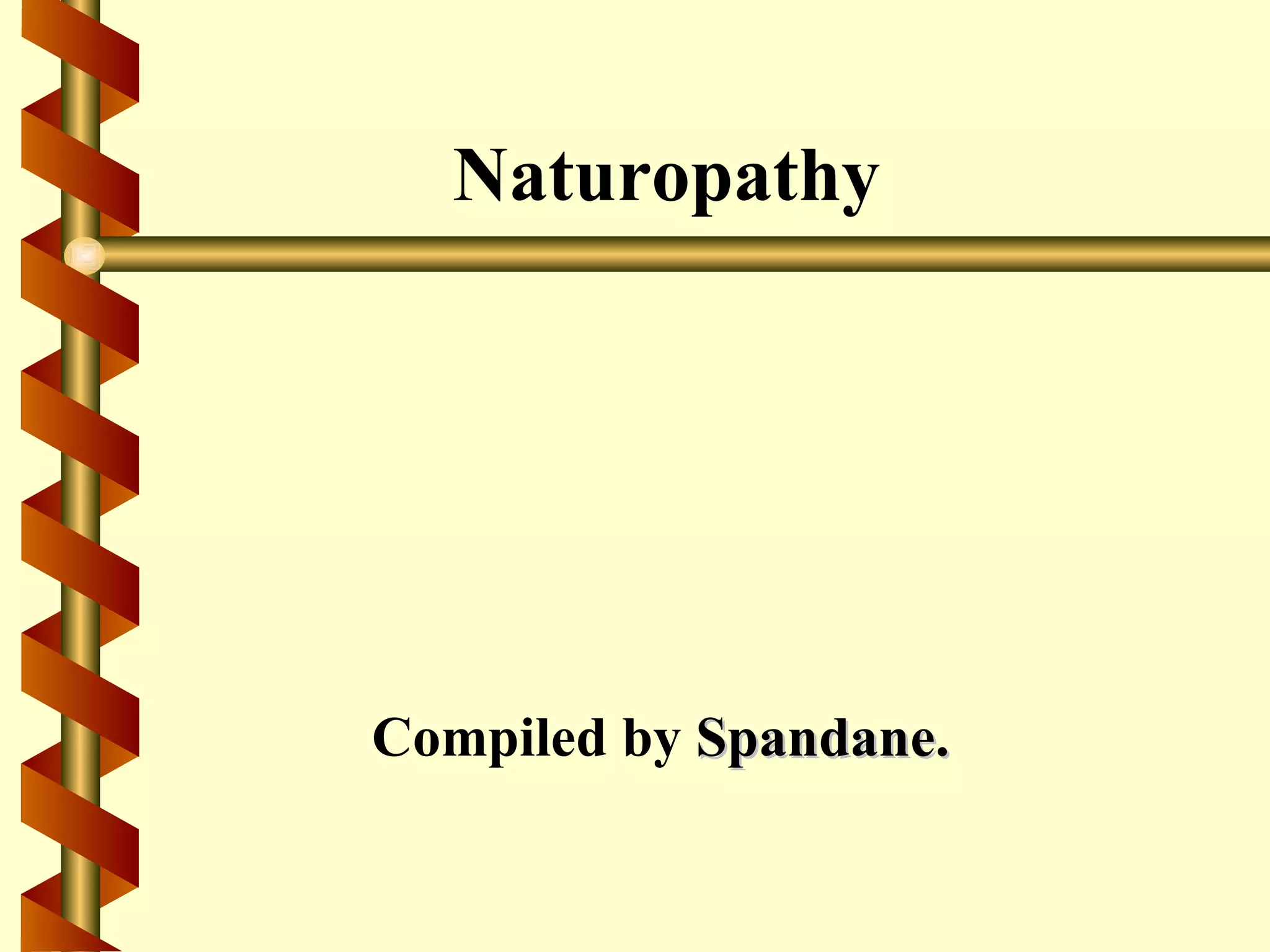 Naturopathy | PPT
