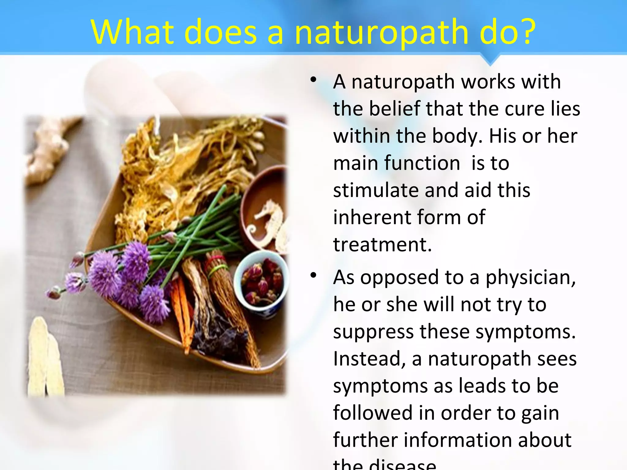 Naturopathy | PPT