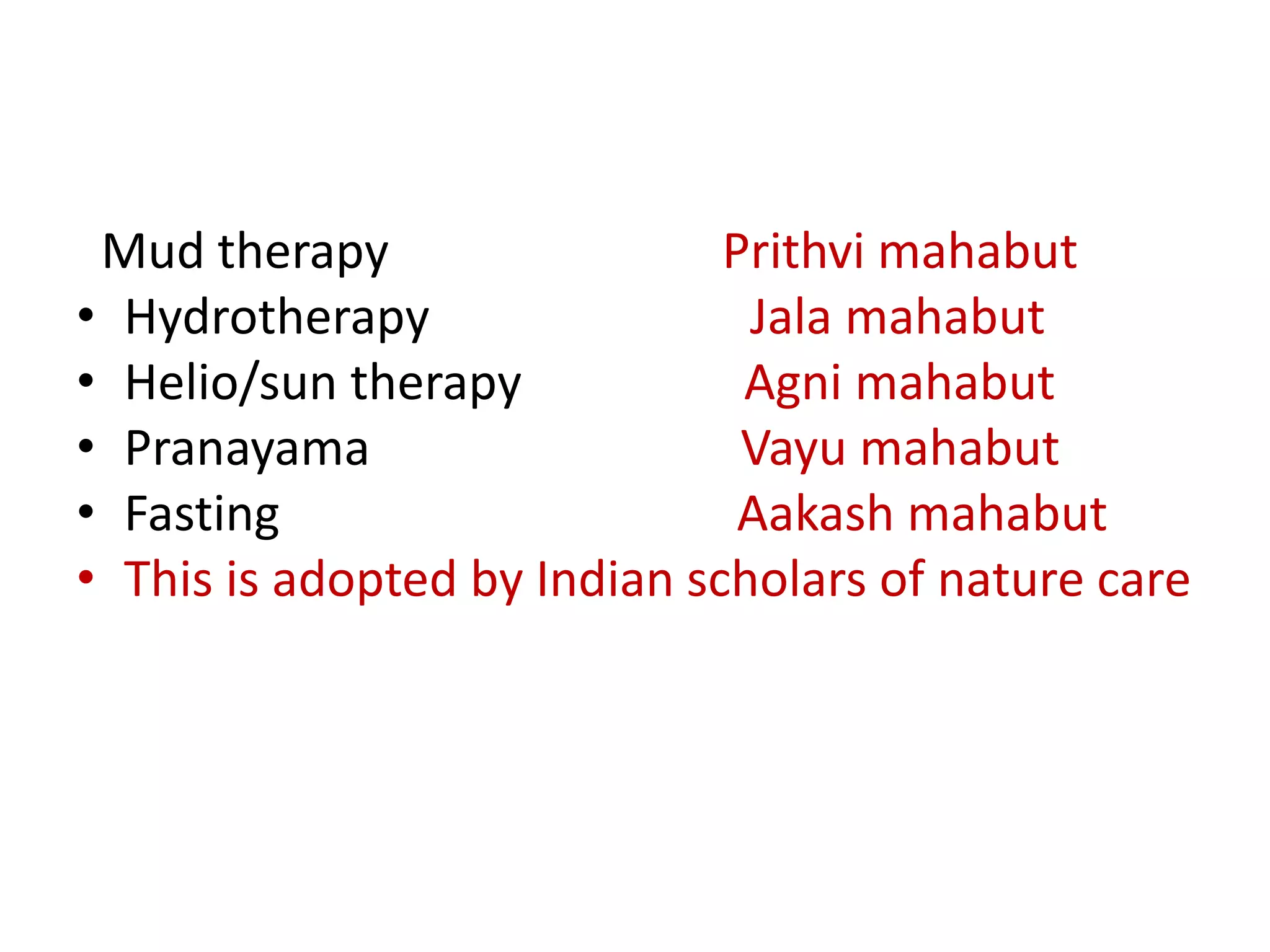 Naturopathy | PPTX