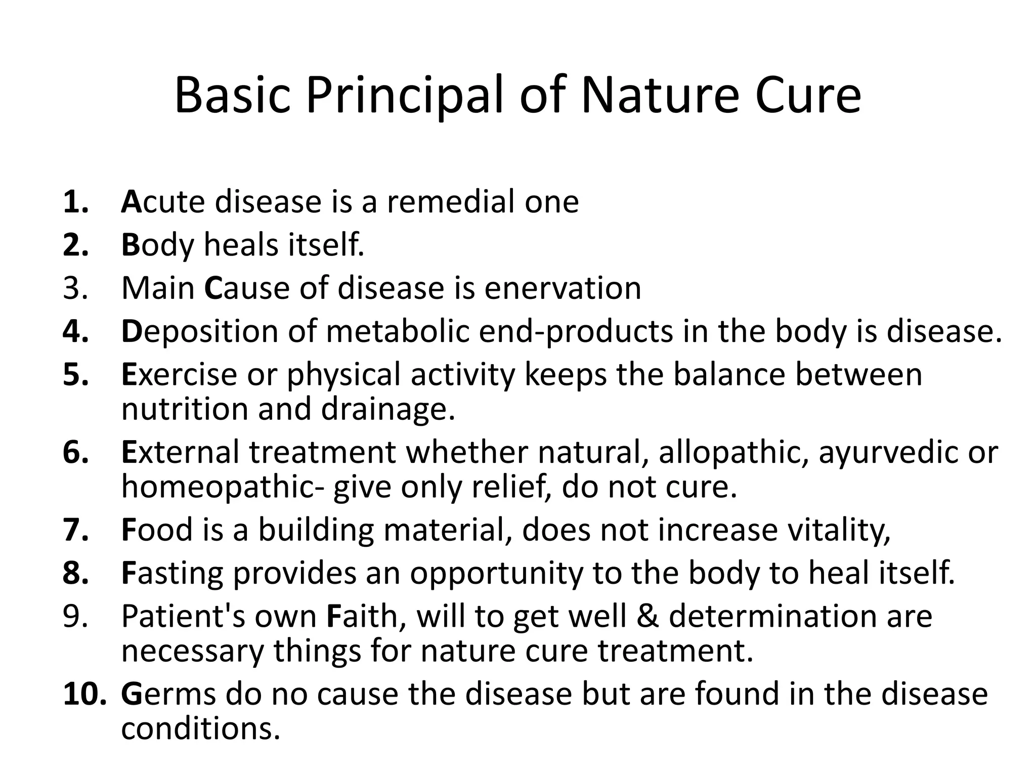 Naturopathy | PPTX
