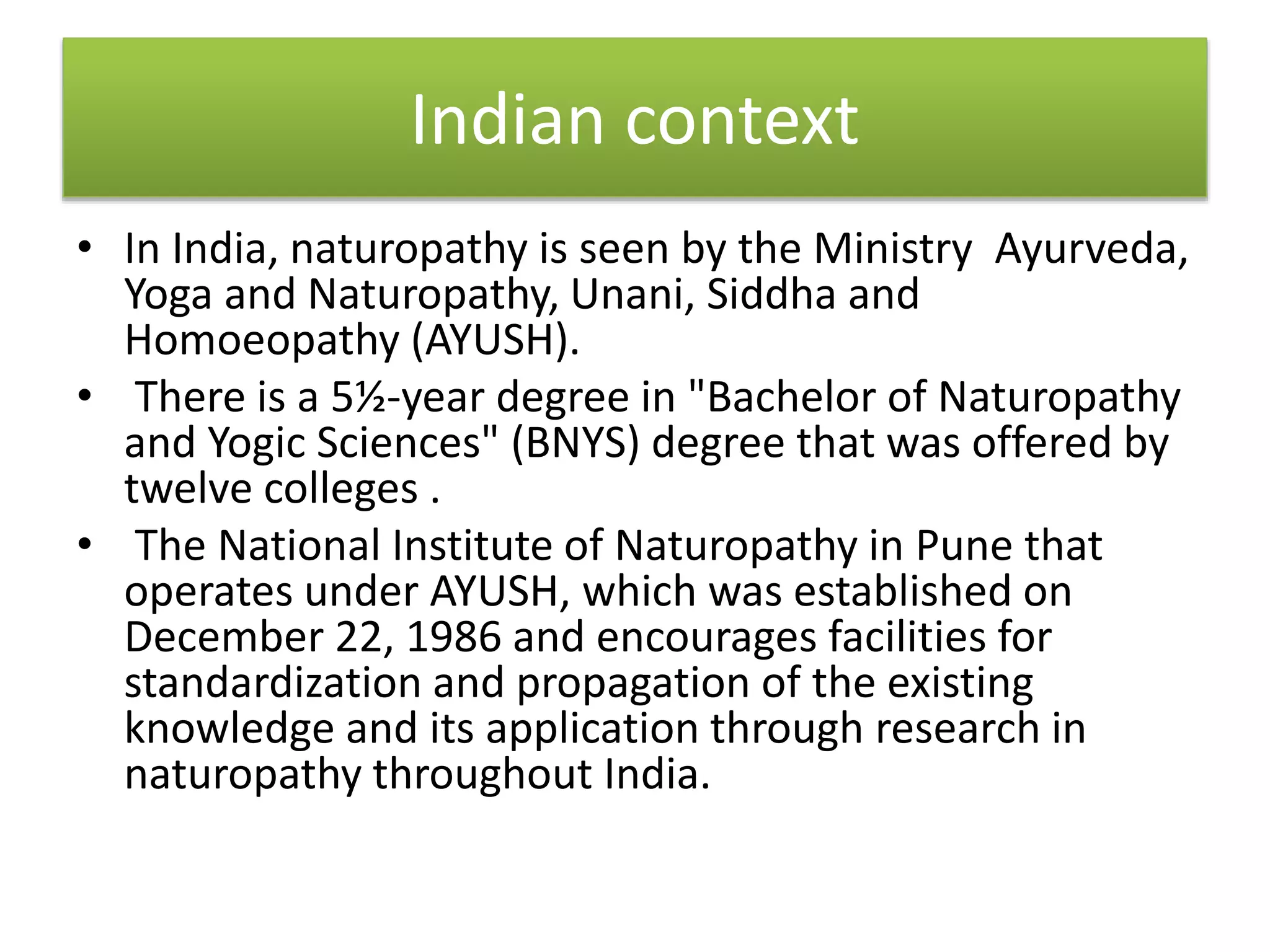 Naturopathy | PPTX
