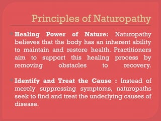 Naturopathy - Alternative medicine.pptx