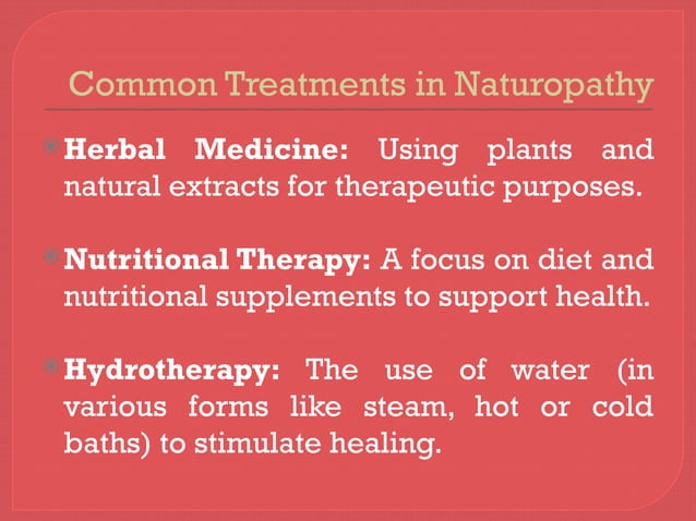 Naturopathy - Alternative medicine.pptx
