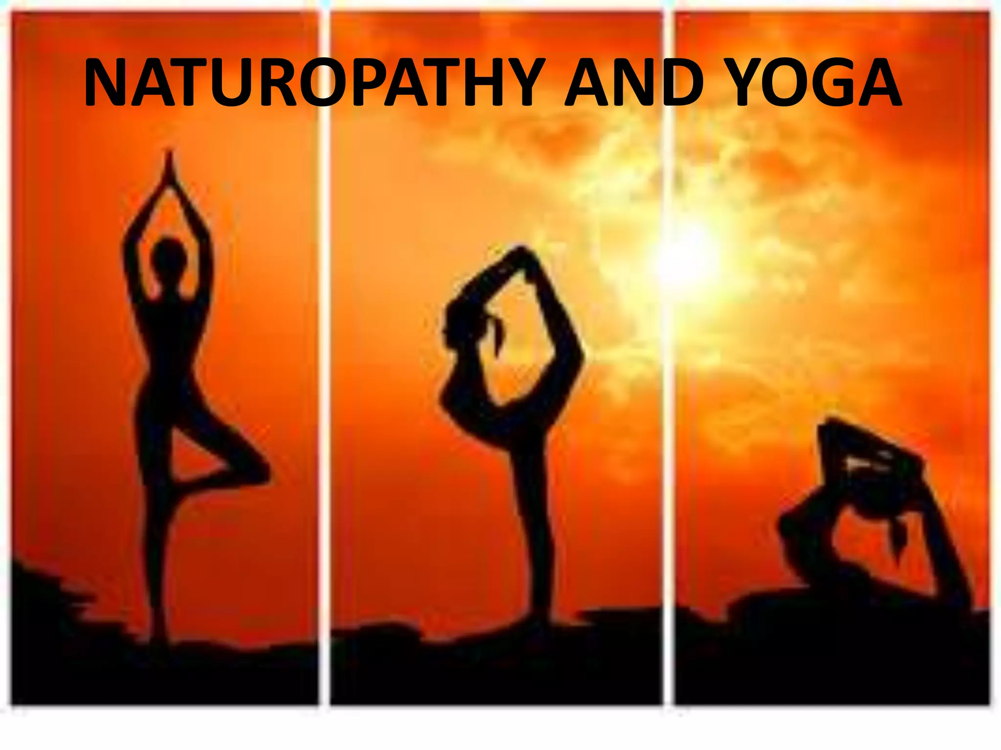 Naturopathy and yoga | PPT