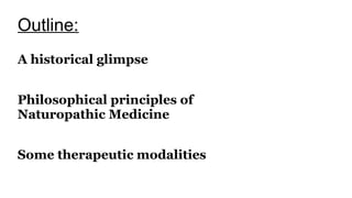 Naturopathy: an overview | PDF