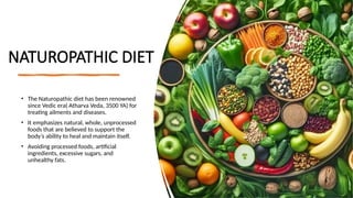 naturopathic diet for maternal and child health | PPTX