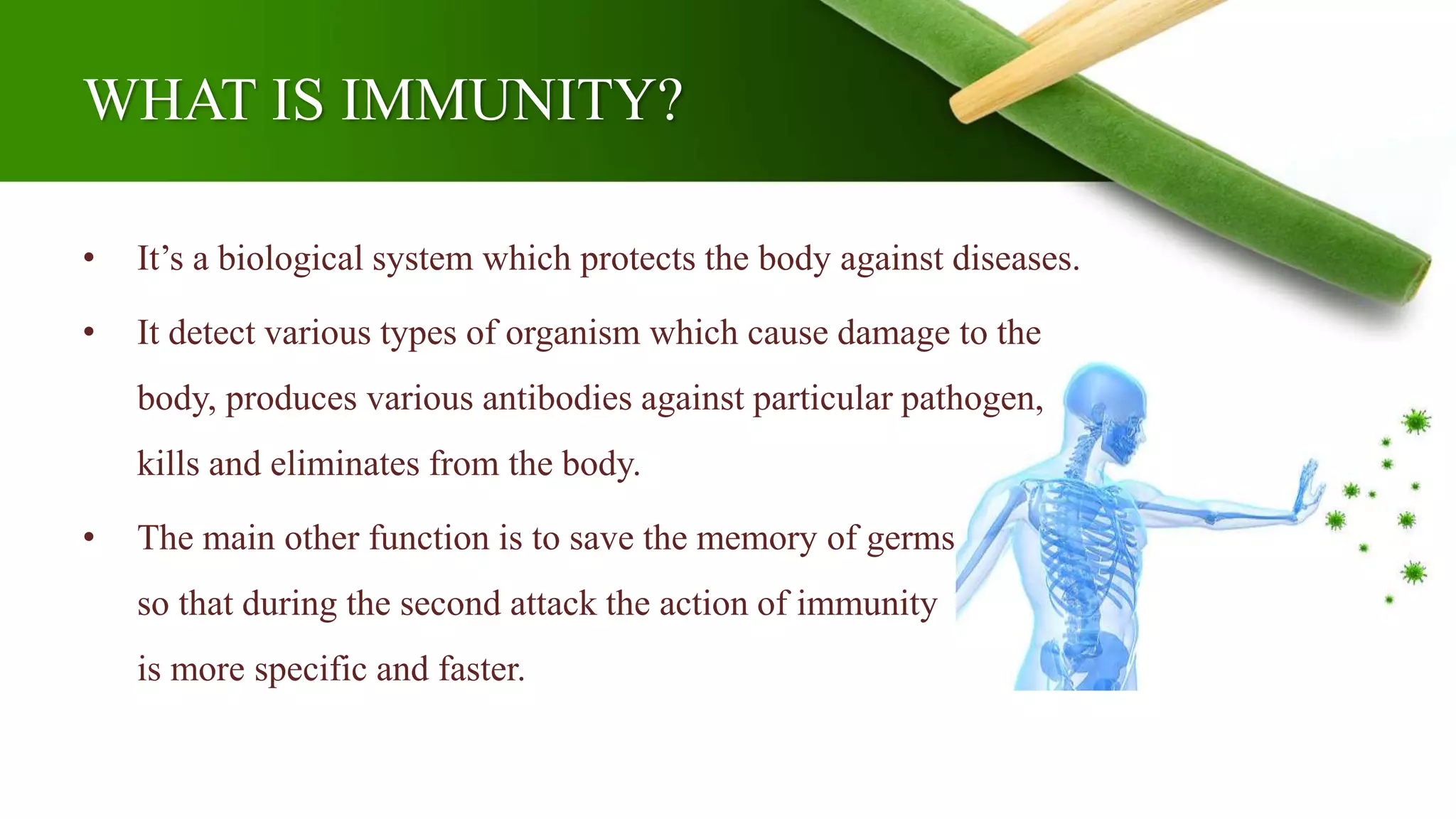 Immunity and Life Style | PPTX