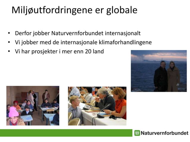 Om naturvernforbundet | PPT