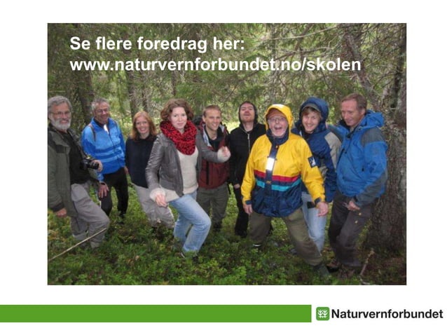 Om naturvernforbundet | PPT