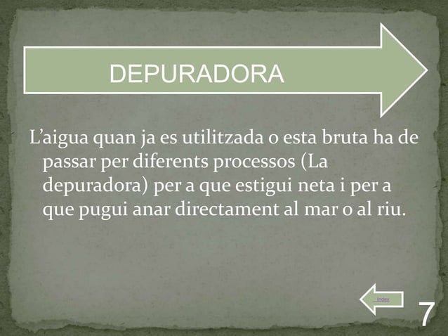 Natus, l'aigua. | PPTX