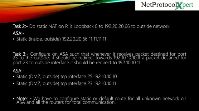 NAT with ASA & ASA Security Context | PPT