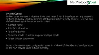 NAT with ASA & ASA Security Context | PPTX | Internet | Computing