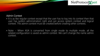 NAT with ASA & ASA Security Context | PPTX | Internet | Computing