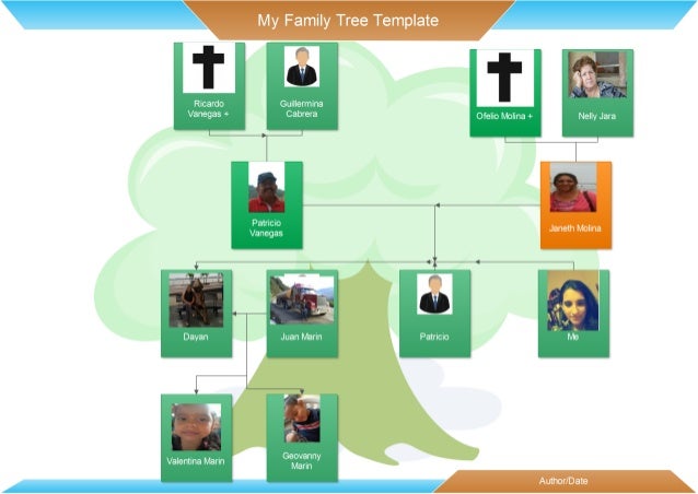 ejemplo de arbol geneologico en edrw max
