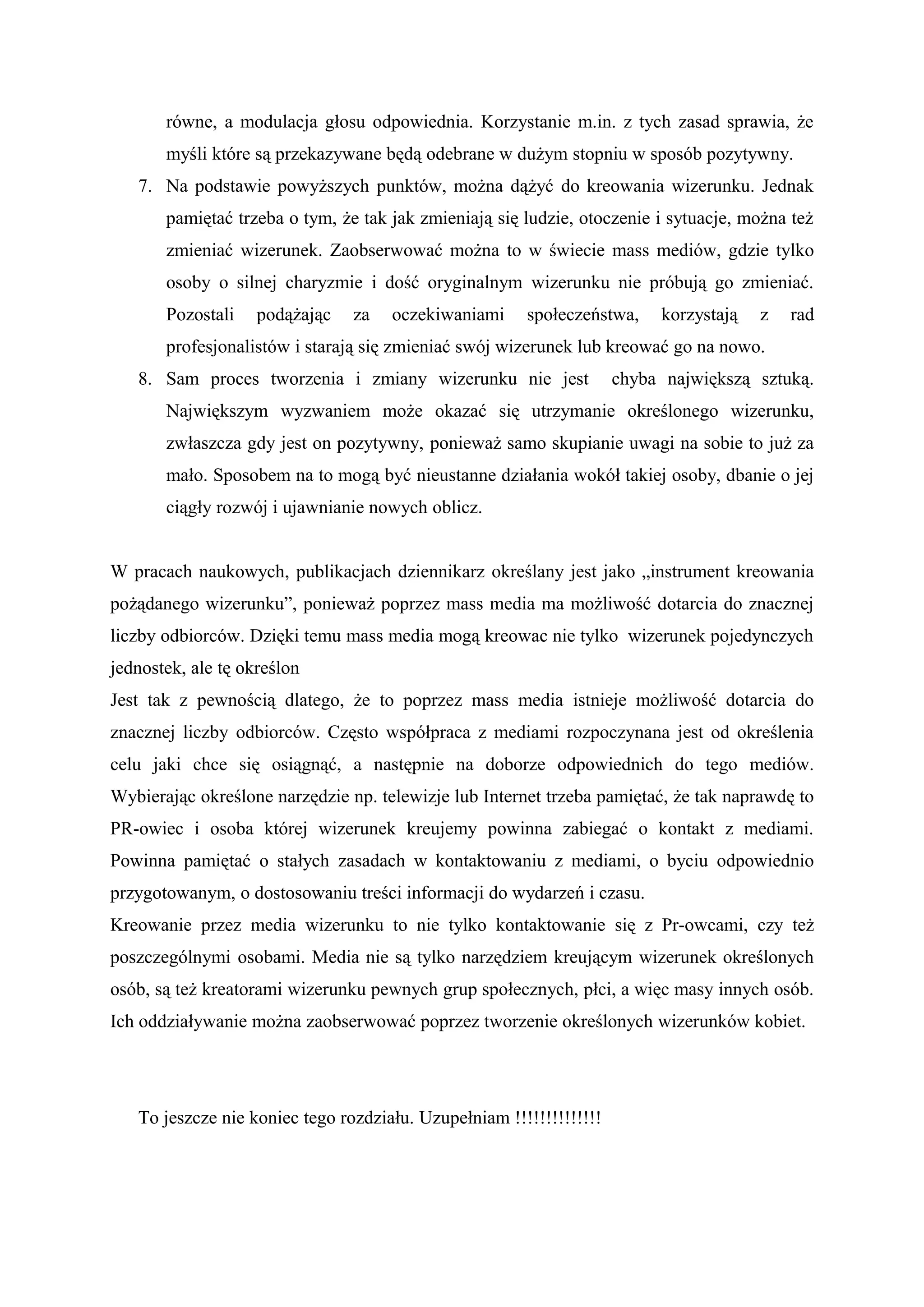 Na tym też polega istota | PDF