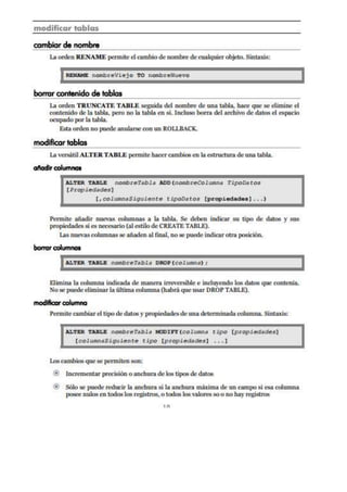 MANUAL DE INSTALACIÓN Y USO DE ORACLE | DOCX