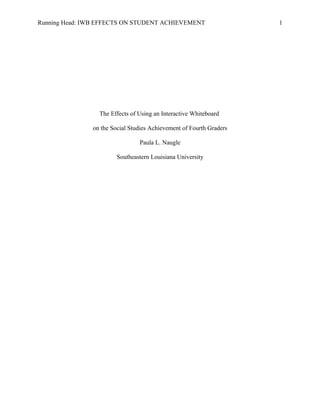 ETEC695 Final Action Research Project | DOC