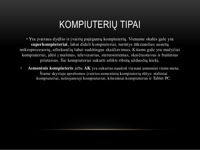 Kompiuterių istorija