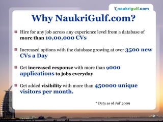Naukri Gulf | PPT