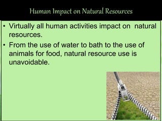 Natural resource management | PPTX
