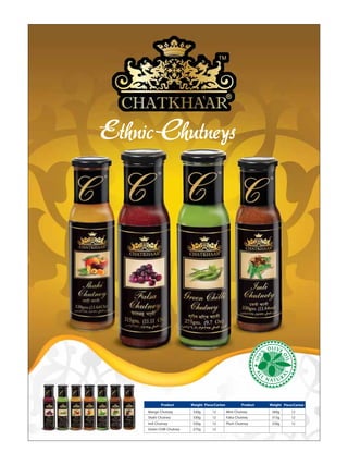 NAURUS SUNDIP FOOD PRODUCTS CATALOG | PDF