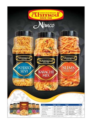 NAURUS SUNDIP FOOD PRODUCTS CATALOG | PDF
